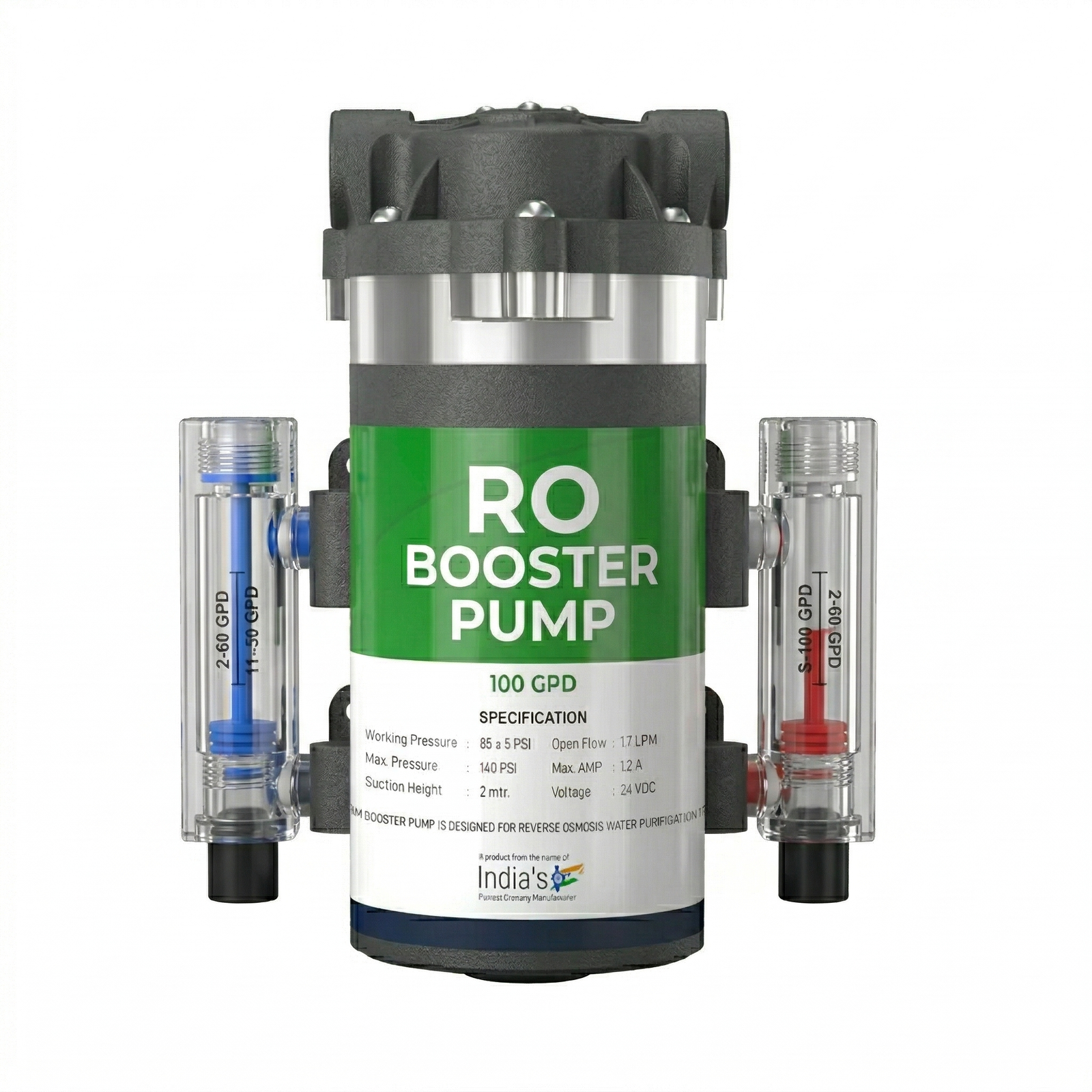 RO Booster Pump 24V DC | For RO Water Purifiers - Ludhiana Spare Centre